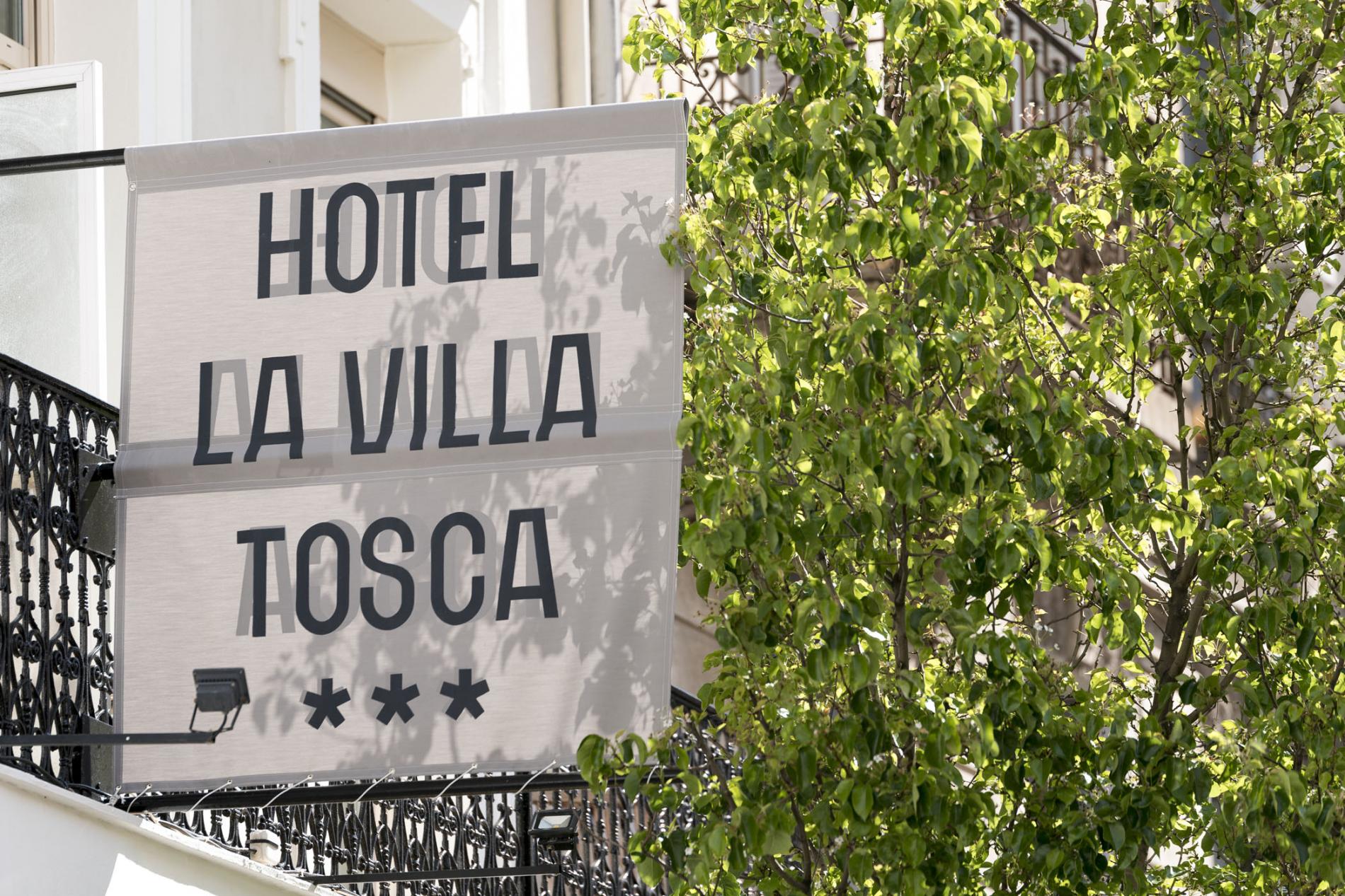 ∞ La Villa Tosca, hôtel Cannes Centre.