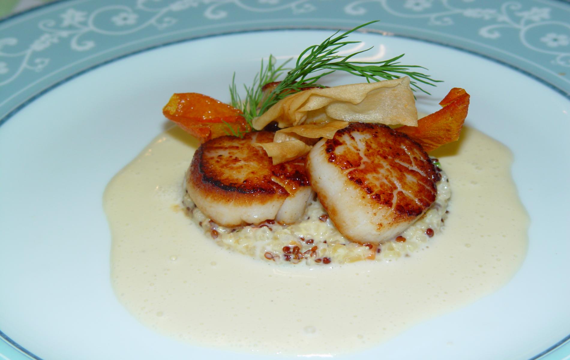 Menus du restaurant entre Les poissons