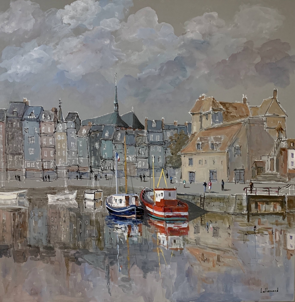 Oeuvres sur Honfleur, peintures, huiles sur toiles et aquarelles : ART ...