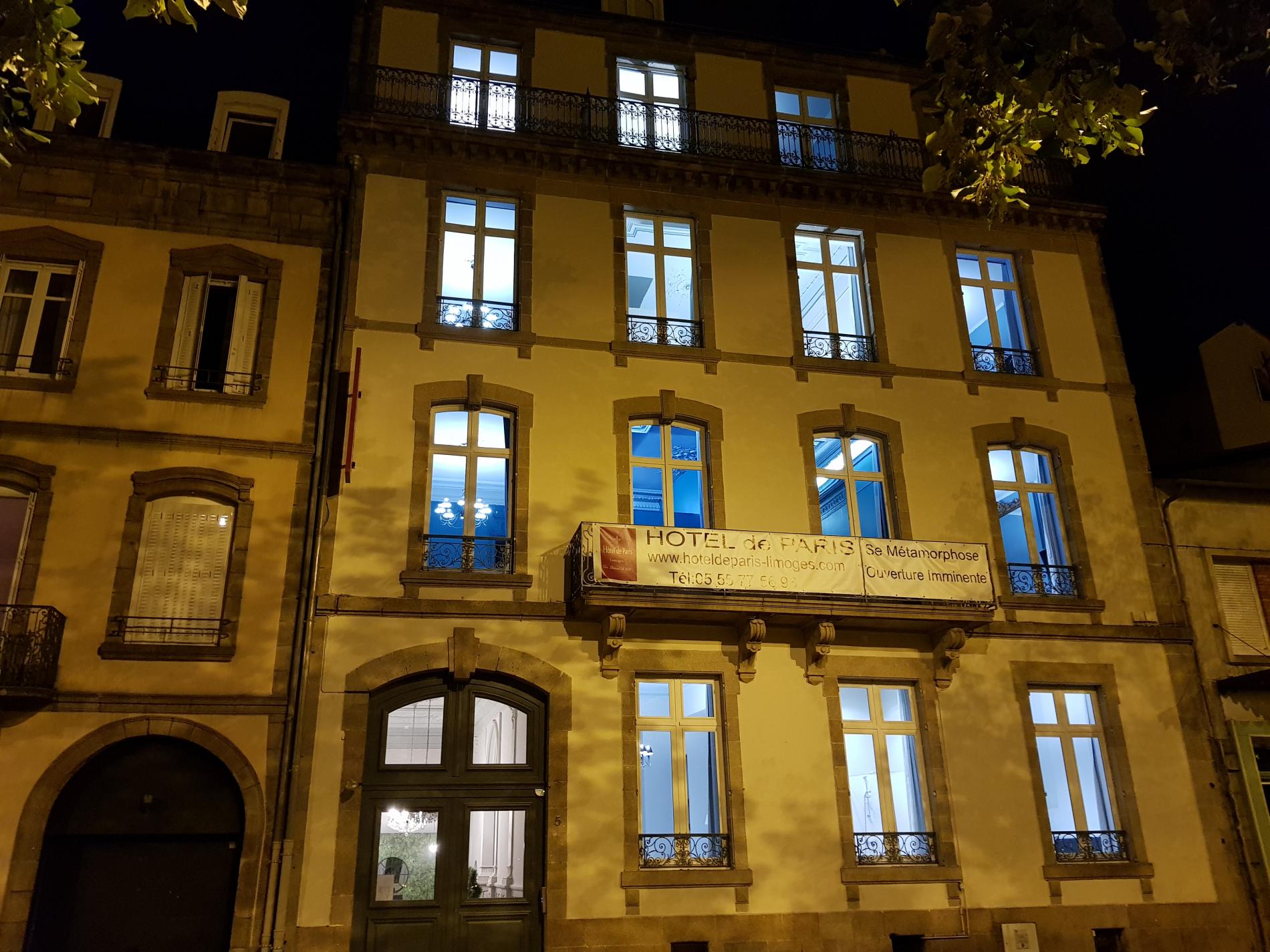 ∞ HÔTEL DE PARIS LIMOGES centre ville