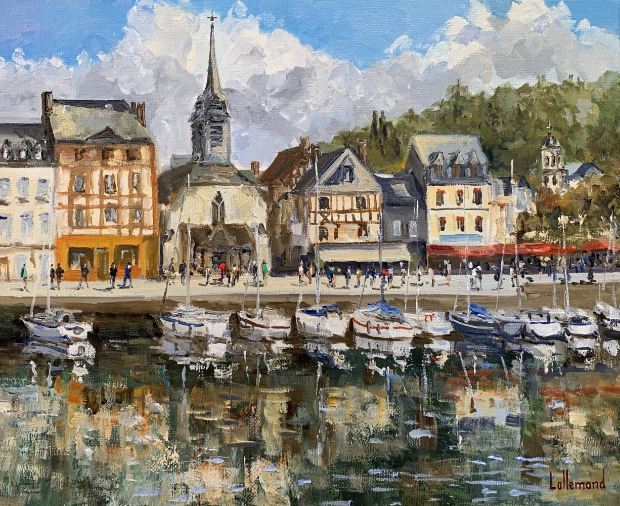 Oeuvres sur Honfleur, peintures, huiles sur toiles et aquarelles : ART ...