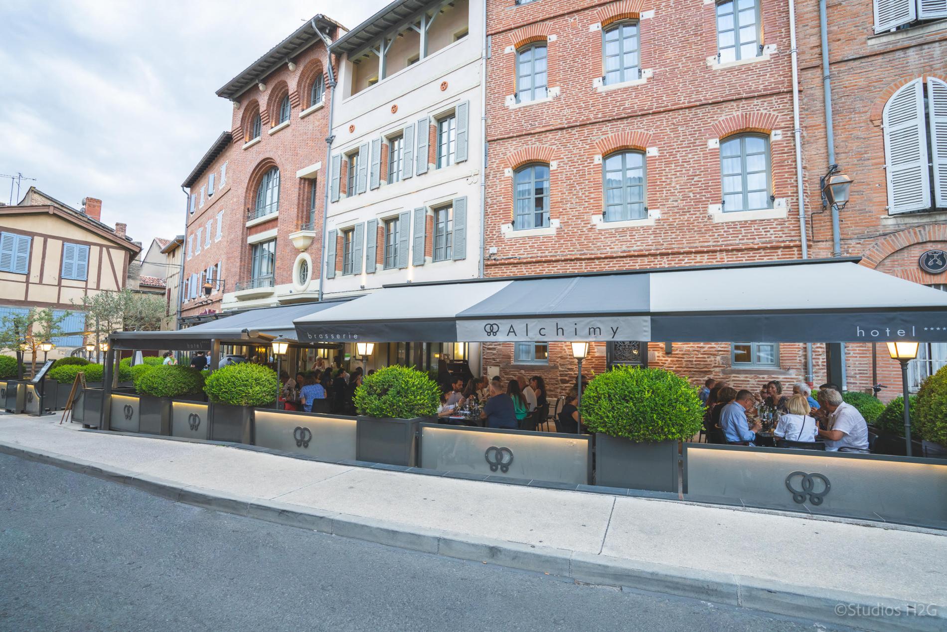 Alchimy, Bistro restaurant central Albi, in the Tarn, Occitanie